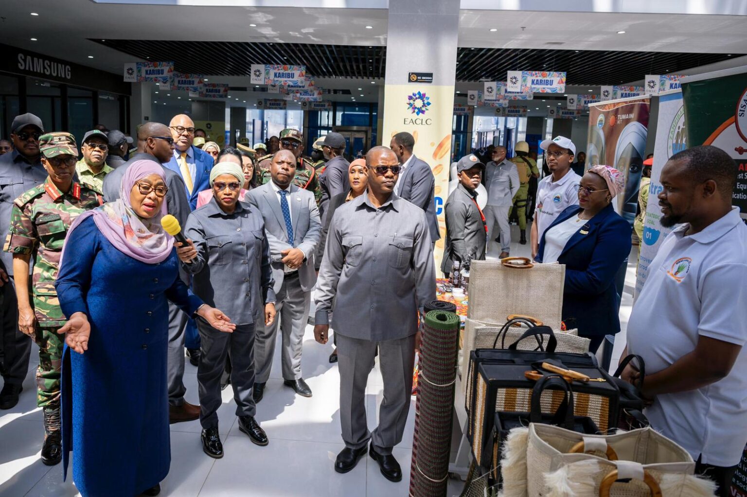 President Samia launches East African Commercial and Logistics Centre ...